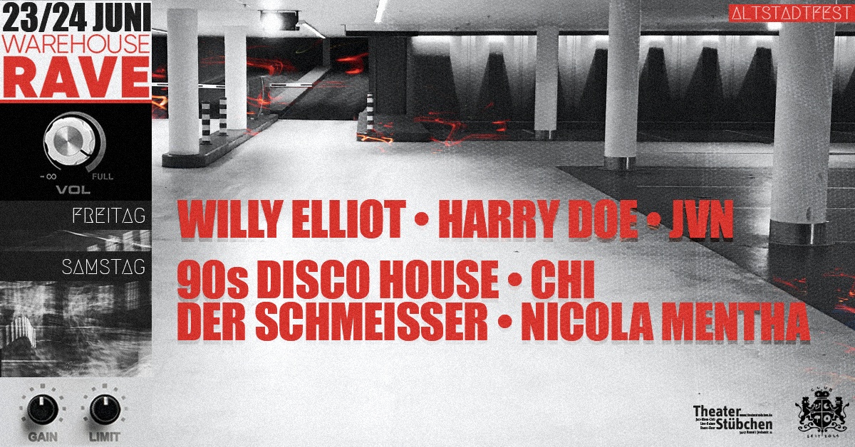 ALTSTADTFEST - Warehouse Rave